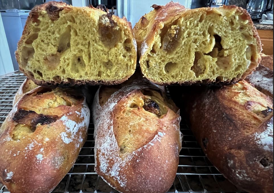 Madras Curry And Raisin Loaf The Fresh Loaf
